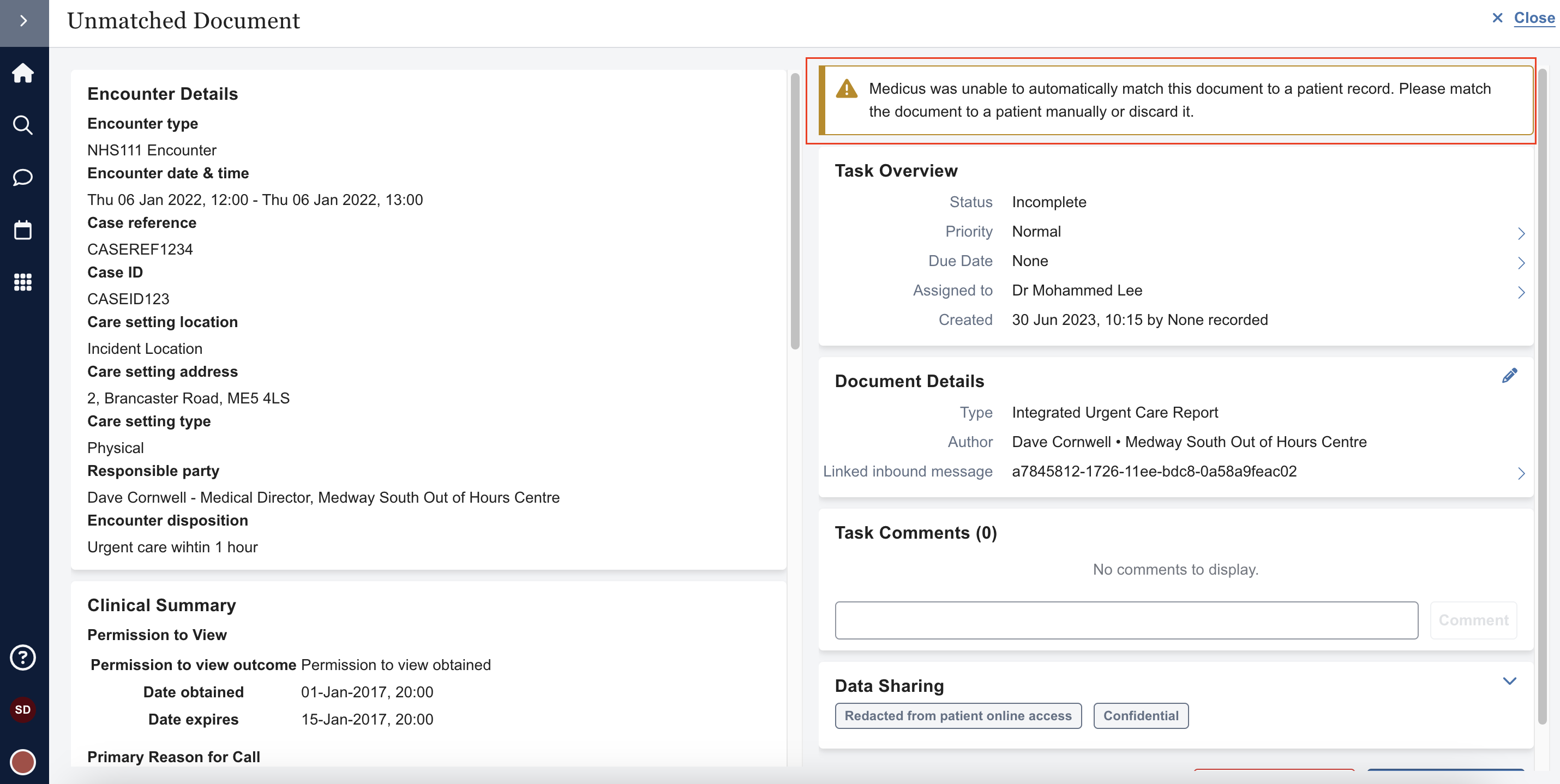 Processing Inbound Documents – Medicus Help Centre