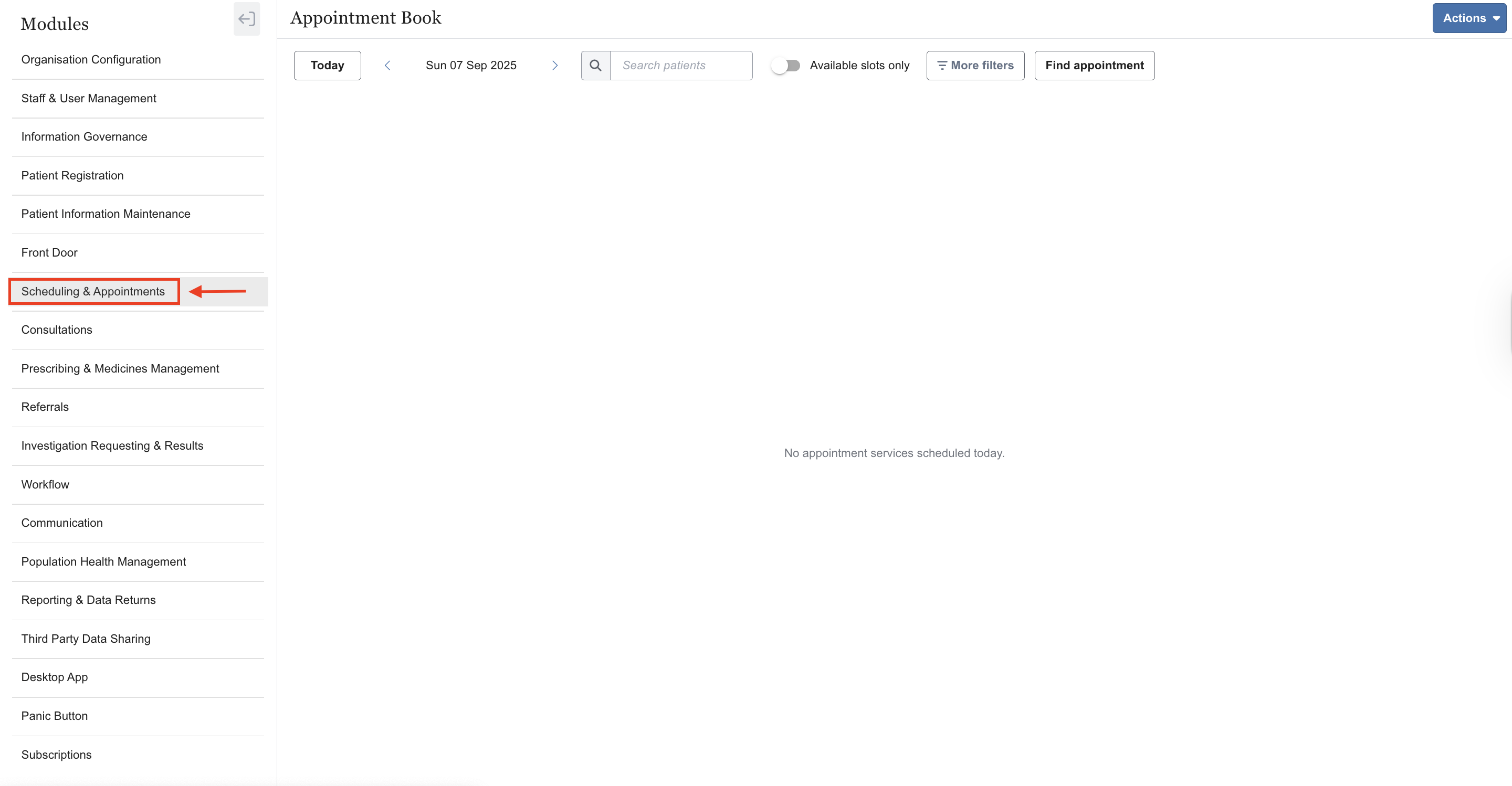 Archiving a Staff Schedule Template – Medicus Help Centre